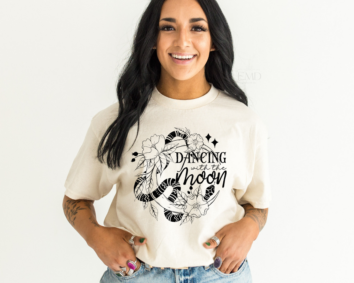 Dancing With The Moon DTF TRANSFER 4513 – Elena Maria Designs