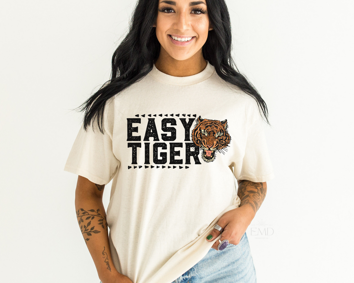 Easy Tiger DTF TRANSFER 4525 – Elena Maria Designs