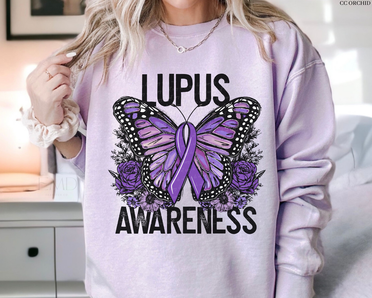 Lupus Awareness DTF TRANSFER 5031 – Elena Maria Designs