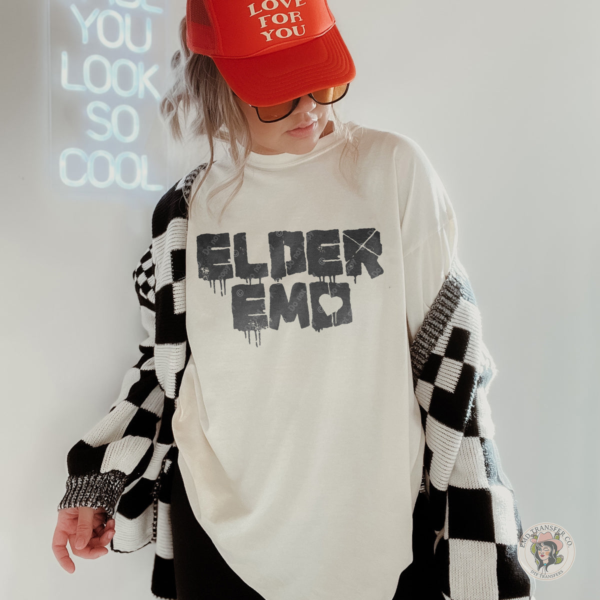 Elder Emo DTF TRANSFER 7156 – Elena Maria Designs